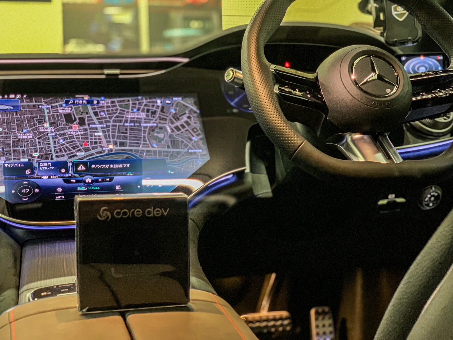 Mercedes Benz EQSにテレビキャンセラー,レーダーインストール！！ | クラフツ株式会社